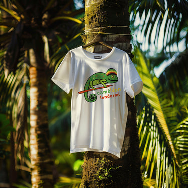 T-shirt Caméléon Lendormi (Rasta) – Fournaiz