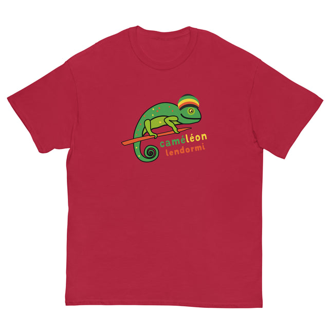 T-shirt Caméléon Lendormi (Rasta) – Fournaiz