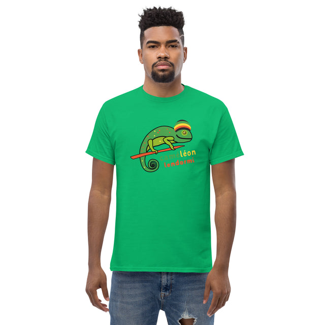T-shirt Caméléon Lendormi (Rasta) – Fournaiz