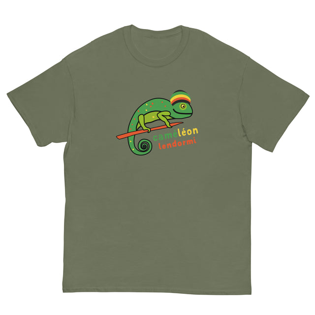 T-shirt Caméléon Lendormi (Rasta) – Fournaiz